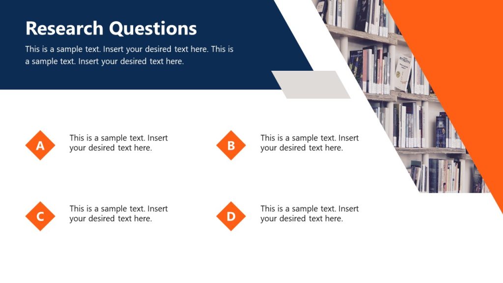 Research Questions Slide - Modern Dissertation Presentation - SlideModel