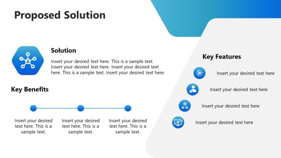 Proposed Solution Slide - Business Proposal Template - SlideModel