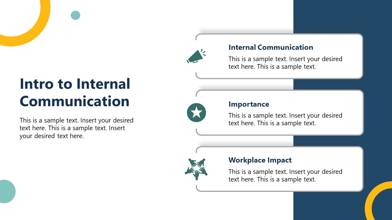 Internal Communication PowerPoint Template
