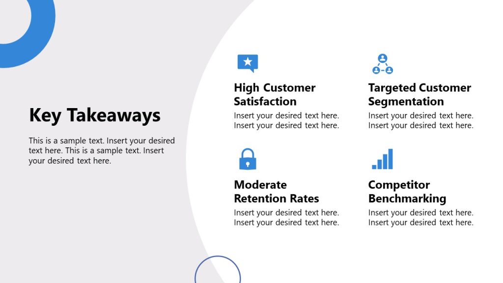 Key Takeaways PowerPoint Slide - SlideModel