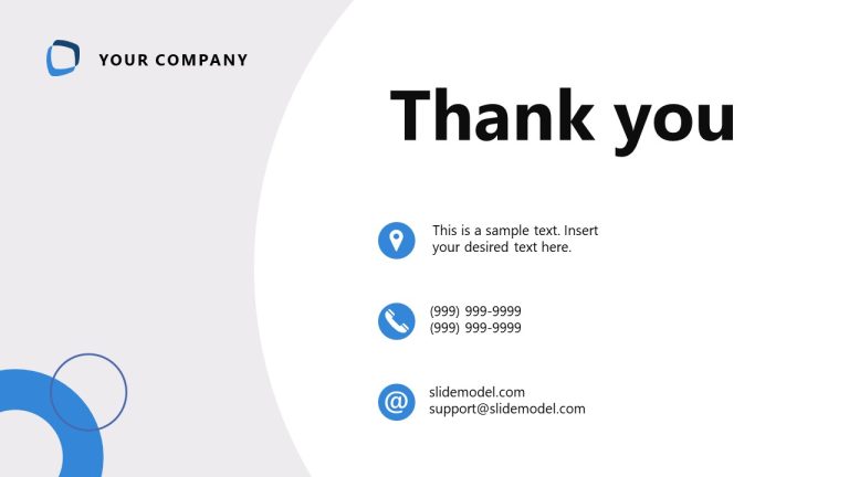 Thank You PPT Slide - Customer Analysis PPT Template - SlideModel