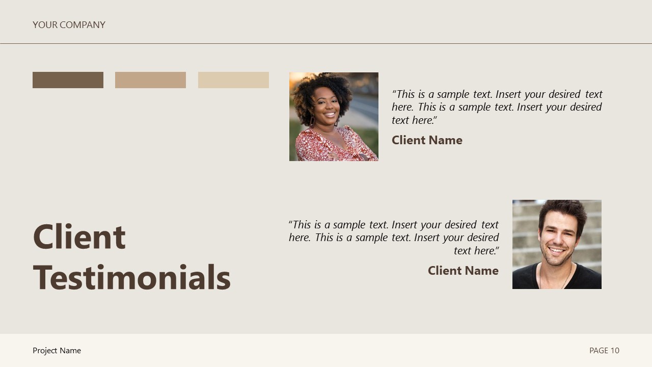 Interior Design Project Proposal PowerPoint Template