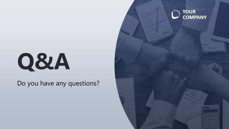 Slide for Q&A - All Hands Strategy Session Presentation Template ...