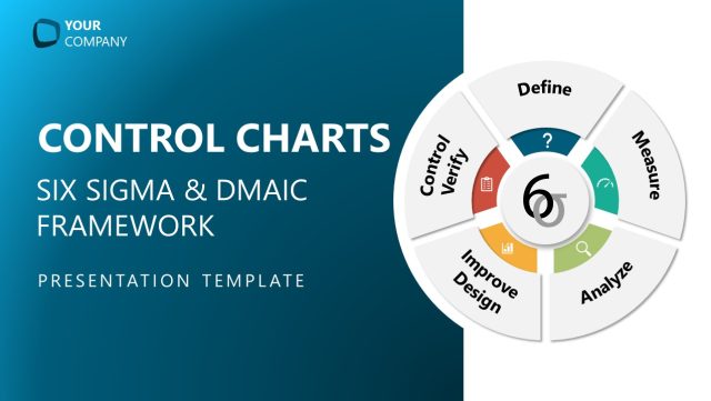 Cover Slide - Control Charts PPT Template - SlideModel