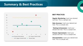 Summary & Best Practices - Control Charts PPT Template - SlideModel