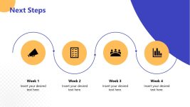 Next Steps PPT Slide - Team Transition Plan Template - SlideModel