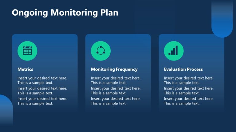Ongoing Monitoring Plan Slide - Outsourcing Transition Plan Template ...