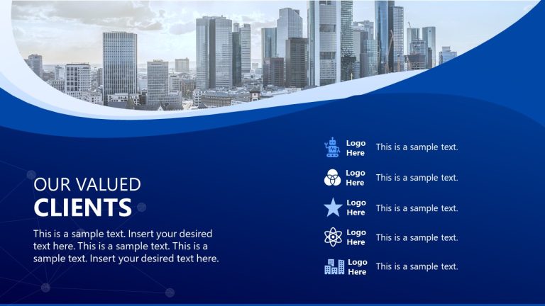 Our Valued Clients Information Presentation Slide - SlideModel