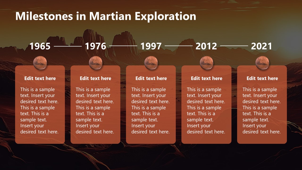 Exploring Mars PowerPoint Template