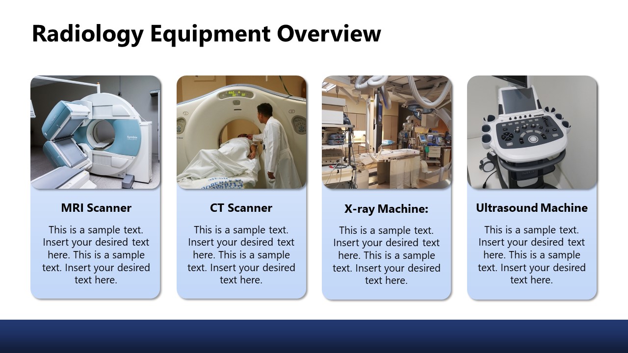 Radiology Equipment Overview PPT Template Slide - SlideModel
