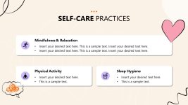 Self-care Practices Slide - Wellness & Mental Health Template - SlideModel