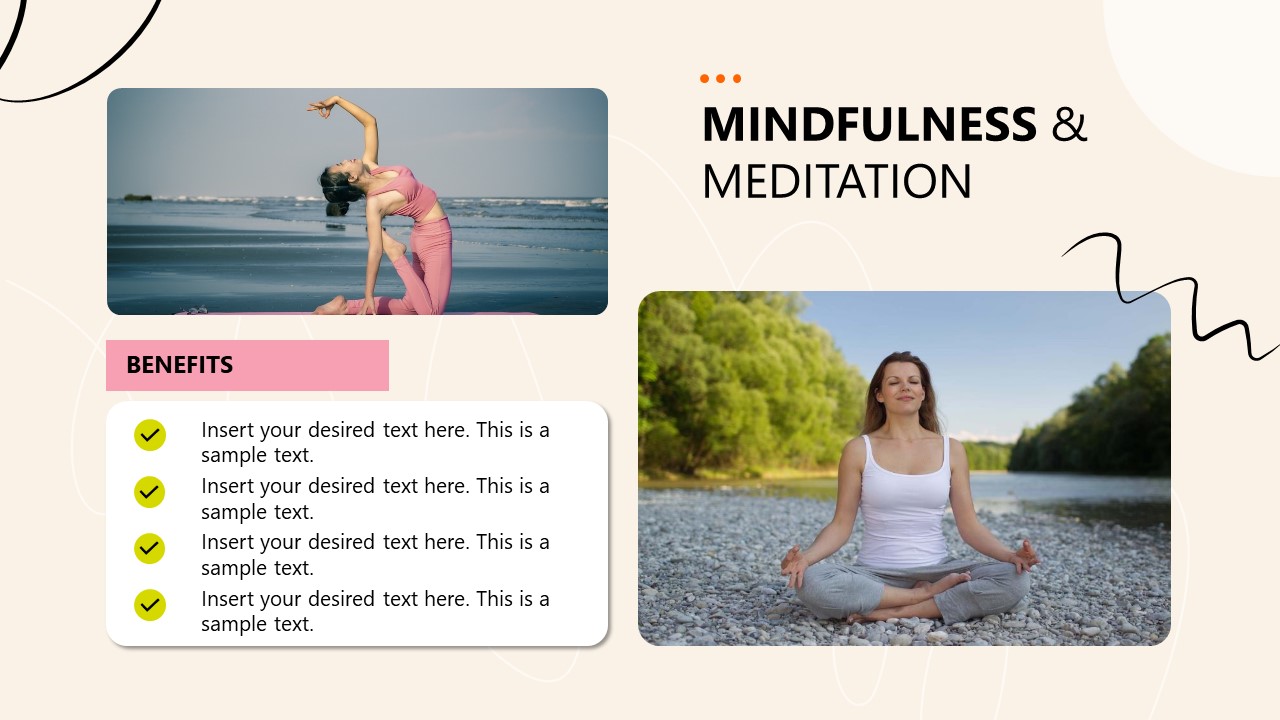 Wellness & Mental Health PowerPoint Template