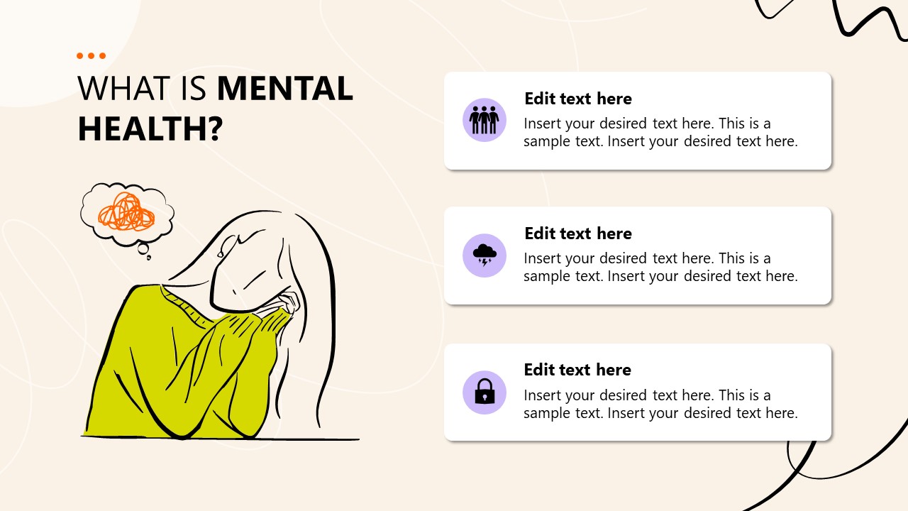 Wellness & Mental Health PowerPoint Template
