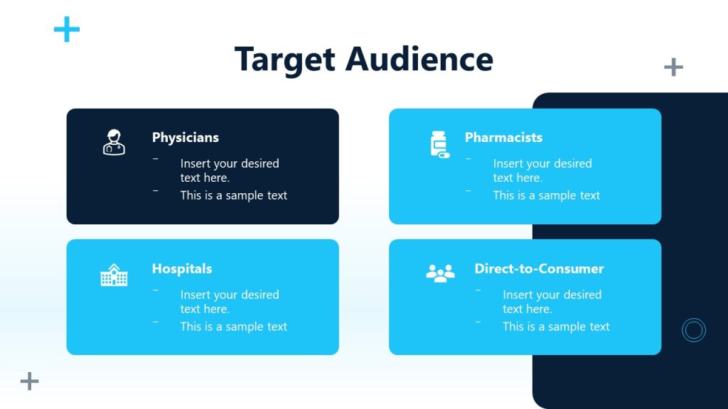 Four Segments Slide for Target Audience Presentation - SlideModel