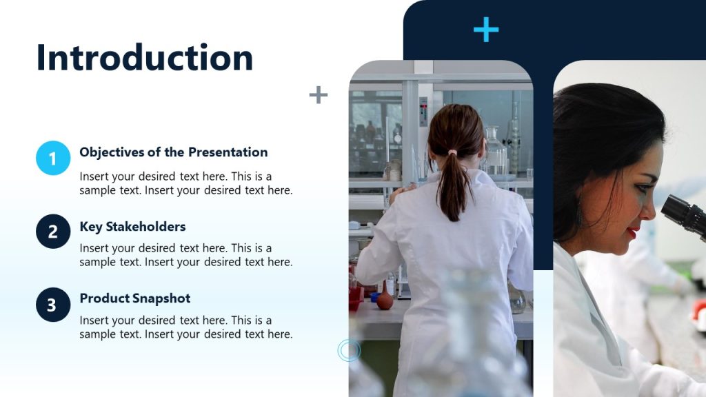 Editable Introduction Slide - Pharmaceutical Product Template - SlideModel