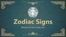Cover Slide - Zodiac Signs Presentation Template - SlideModel