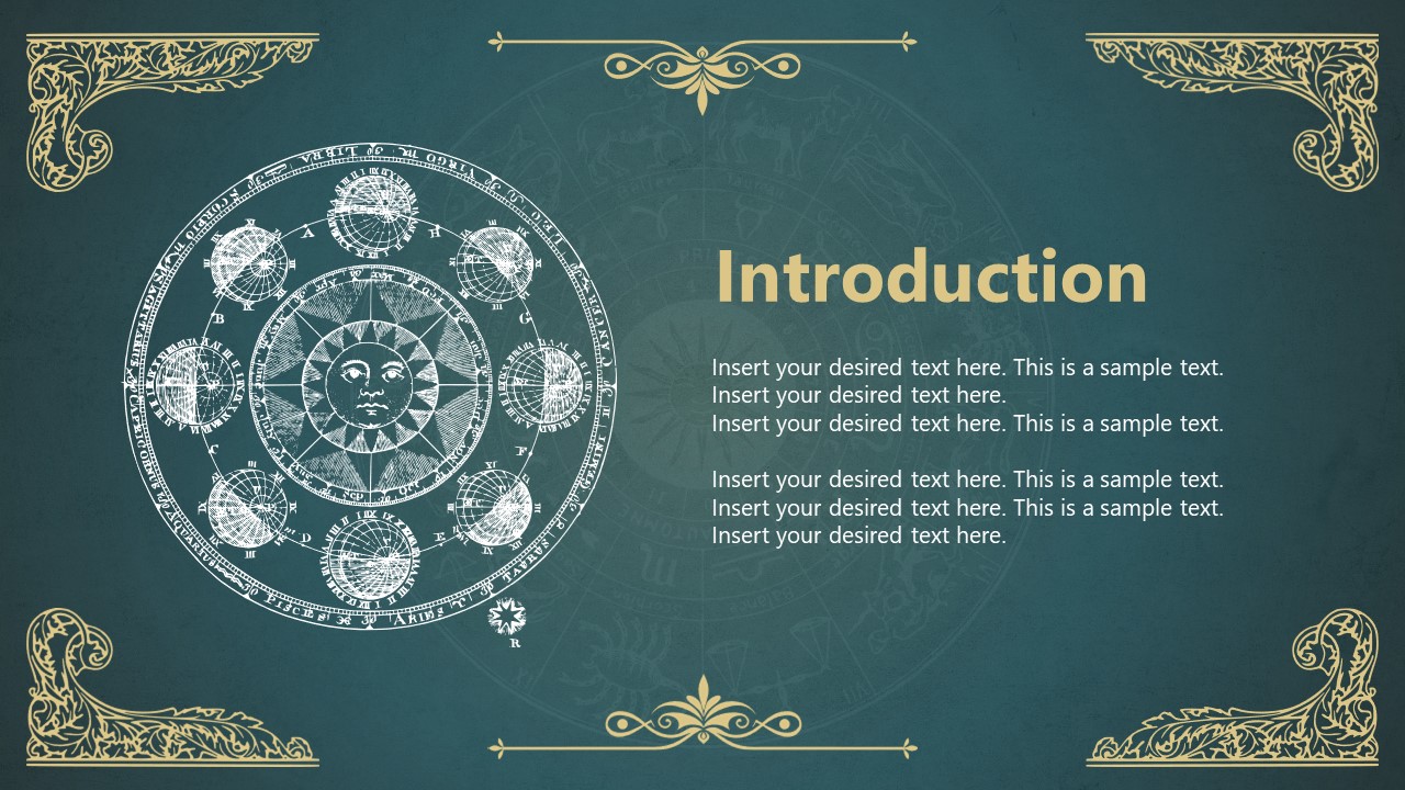 Zodaic Signs Introduction Slide - SlideModel