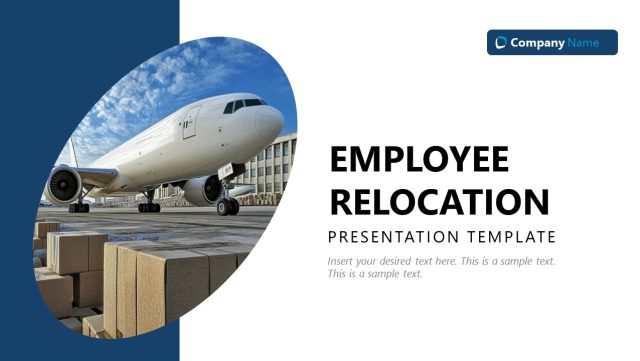 Cover Slide for Presentation - Employee Relocation Template - SlideModel