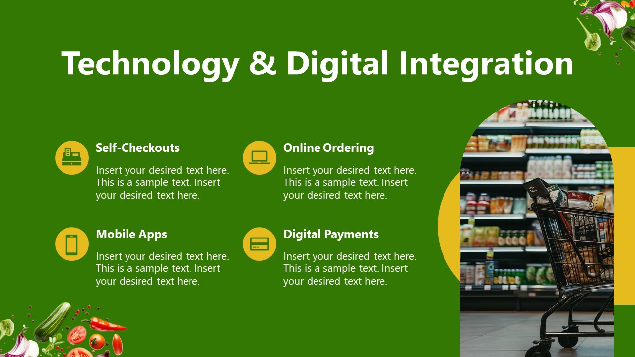 Supermarket PowerPoint Template