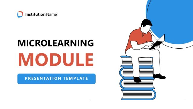 Cover Slide - Microlearning PPT Template - SlideModel