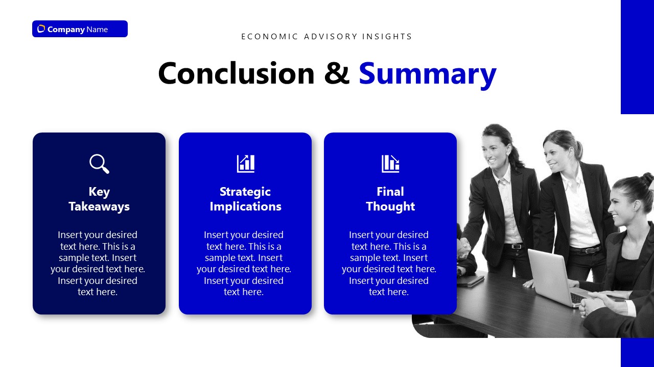 Economic Advisory PowerPoint Template