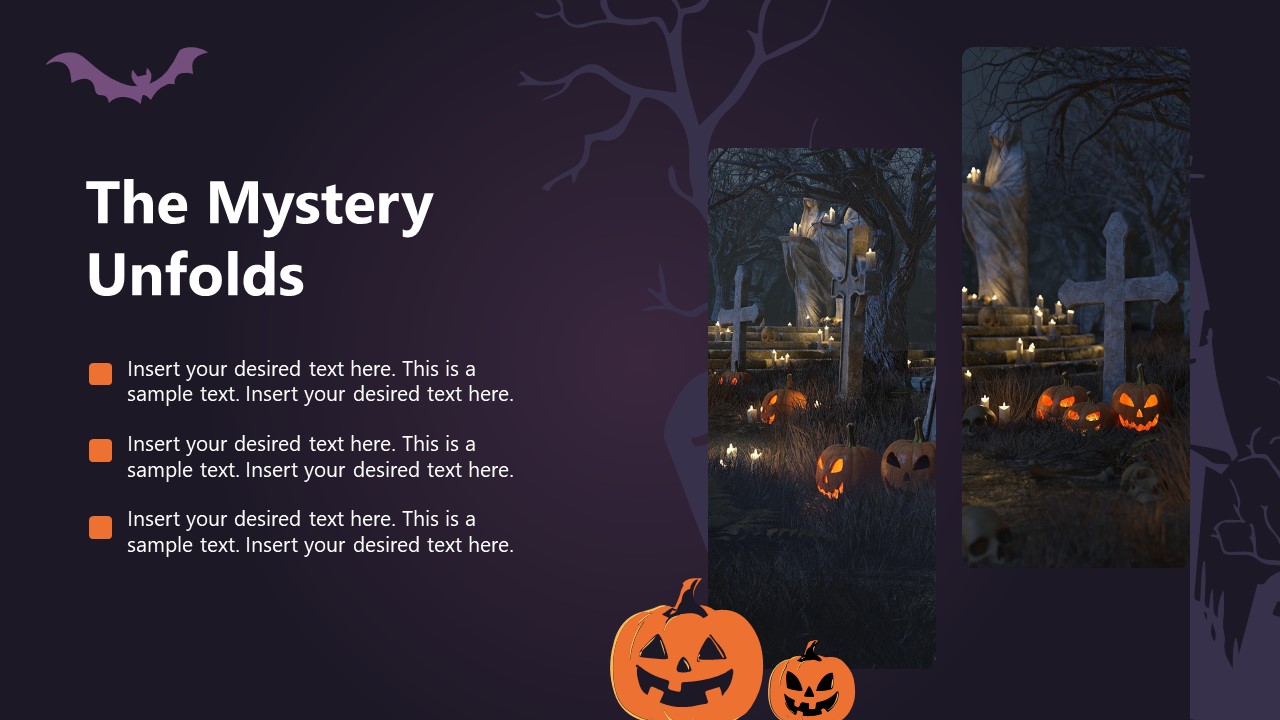 Scary Haunted PowerPoint Template