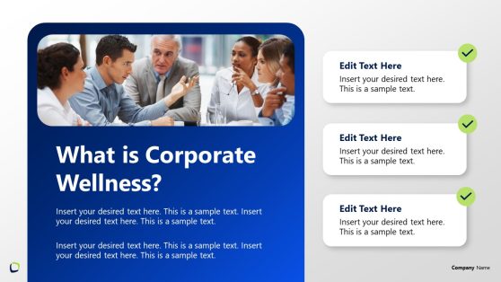 What is Corporate Wellness - Corporate Wellness PPT Template - SlideModel