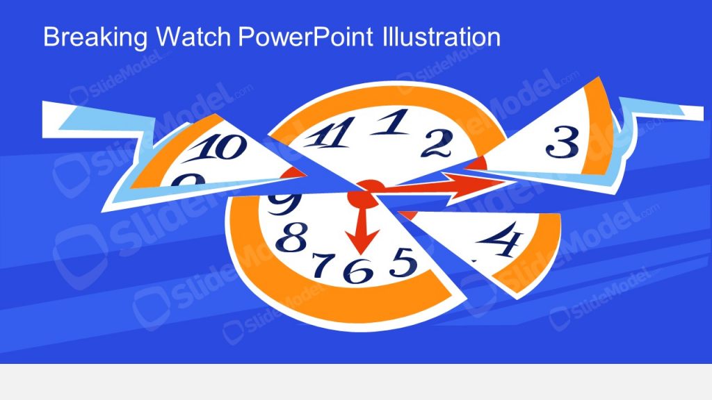 Breaking Watch PowerPoint Illustration Scene - SlideModel