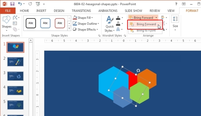  How To Arrange Objects In PowerPoint 2013