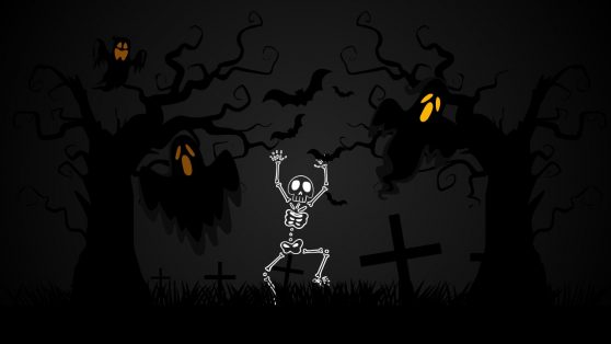 Scary Graveyard Design Presentation Background - SlideModel