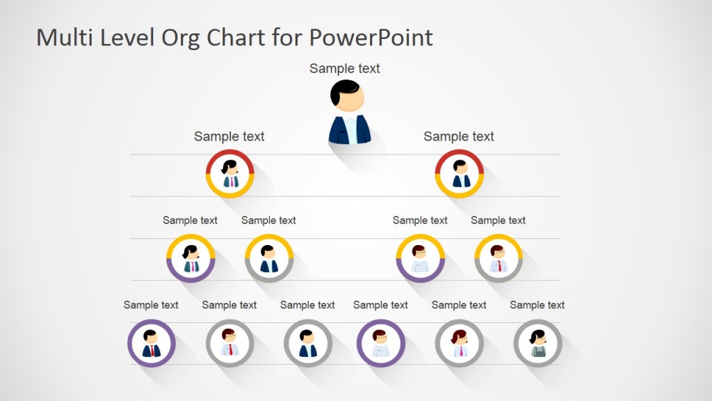 FF0036-01-multi-level-org-chart-1 - SlideModel