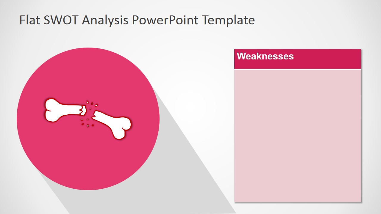 Free Flat SWOT Analysis Presentation Template & Google Slides
