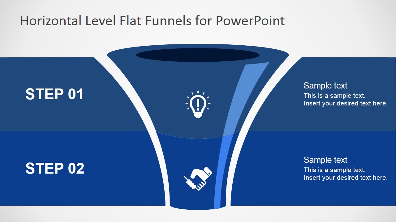 Free Flat Funnel PowerPoint Template & Google Slides