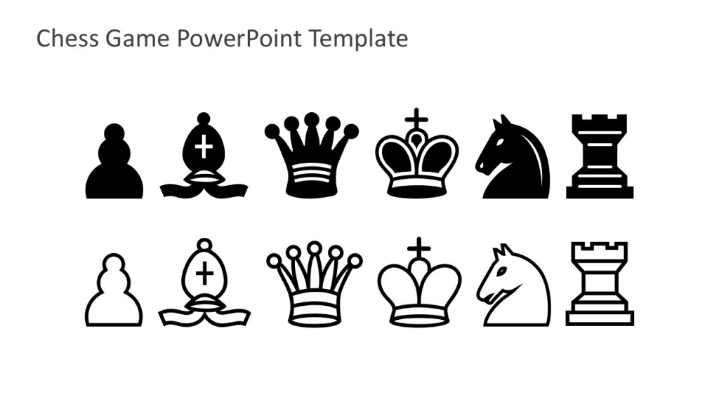 Free Chess Pieces Vectors in PowerPoint - SlideModel