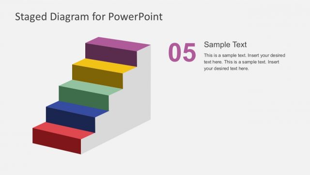 Free 5 Steps Ladder PowerPoint Graphic Layout - SlideModel