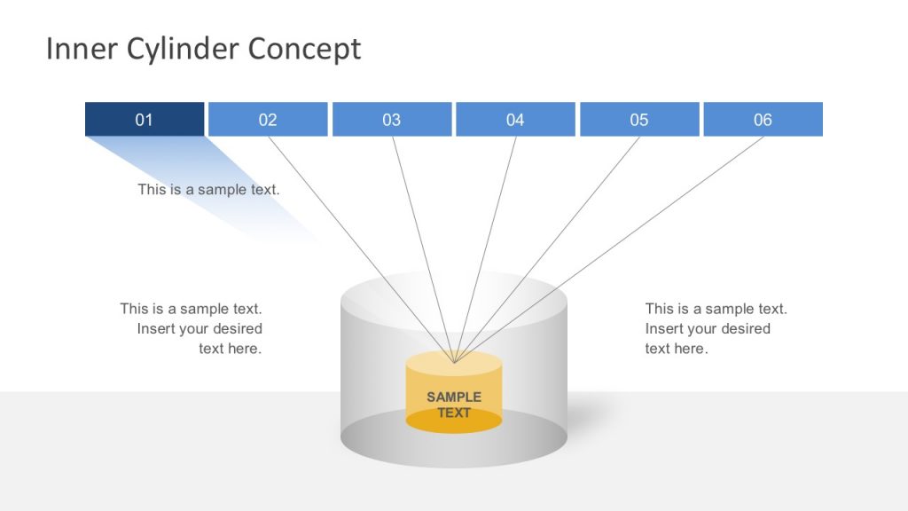 Free Cylinder Process Diagrams PowerPoint - SlideModel