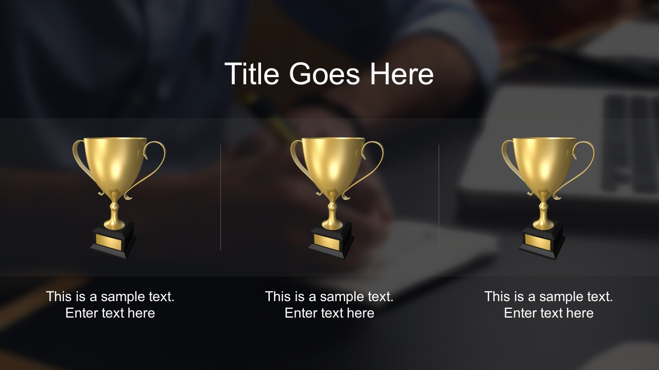 Free Three Topics Business Template & Google Slides