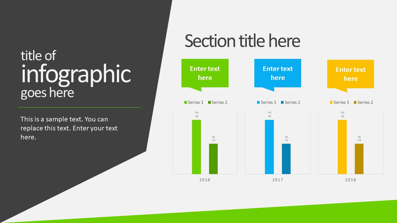 Free Animated Business Infographics PowerPoint Template SlideModel