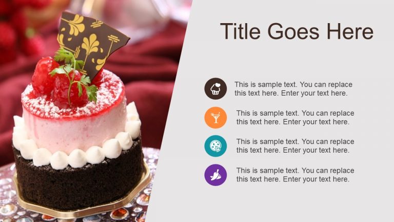 PowerPoint Template of Food Photostatic - SlideModel