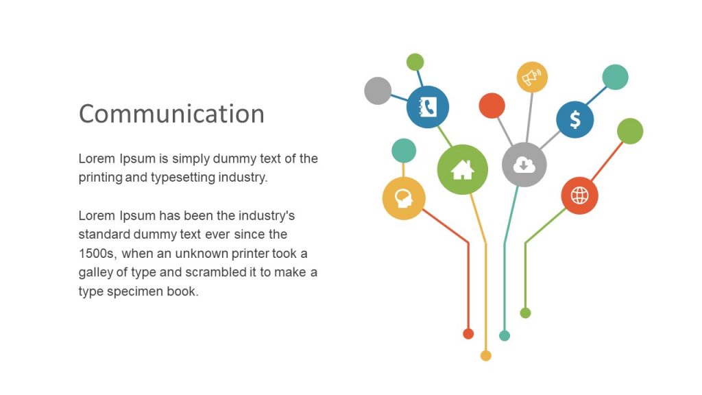 Communication Presentation Infographic Layout - SlideModel