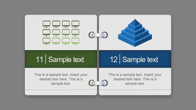 Virtual Index Cards Template - SlideModel