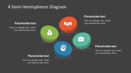 Free PowerPoint Diagram of Hemisphere - SlideModel