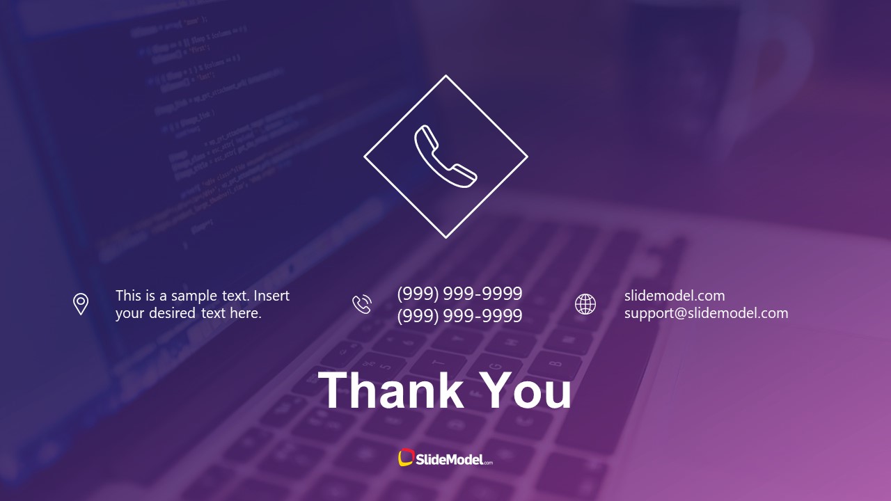 Free Modern Technology PowerPoint Template & Google Slides