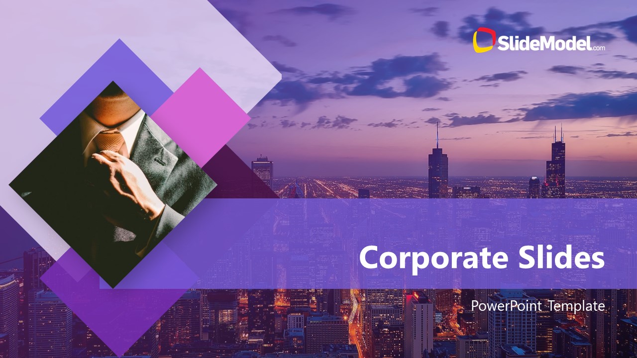 Corporate Presentation Slide Deck PPT SlideModel