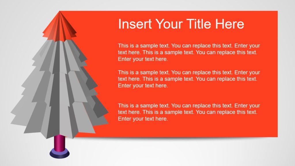 Funnel PowerPoint 3D Tree Design - SlideModel