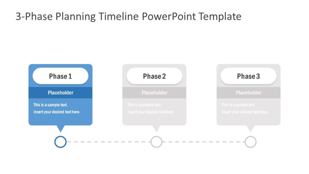 Free PowerPoint Timeline Phases - SlideModel