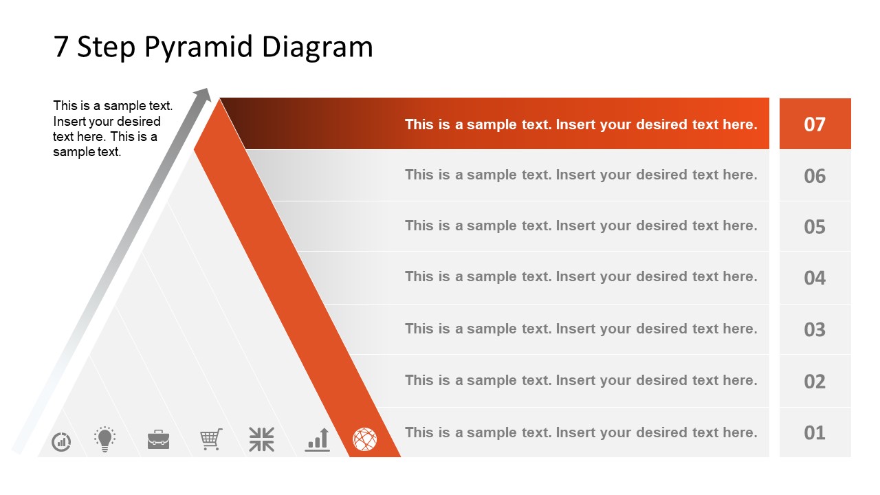 Free 7 Step Pyramid Diagram & Google Slides