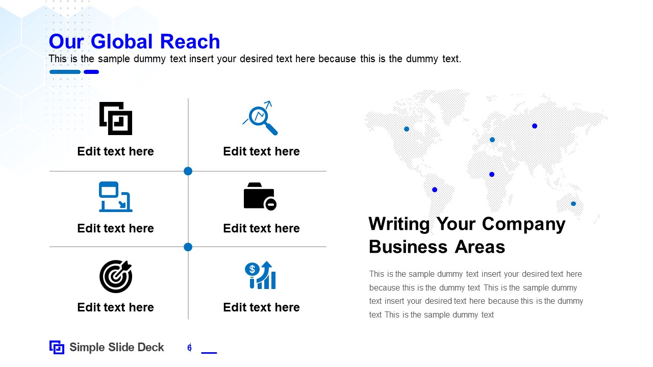 Free Simple Slide Deck Template & Google Slides