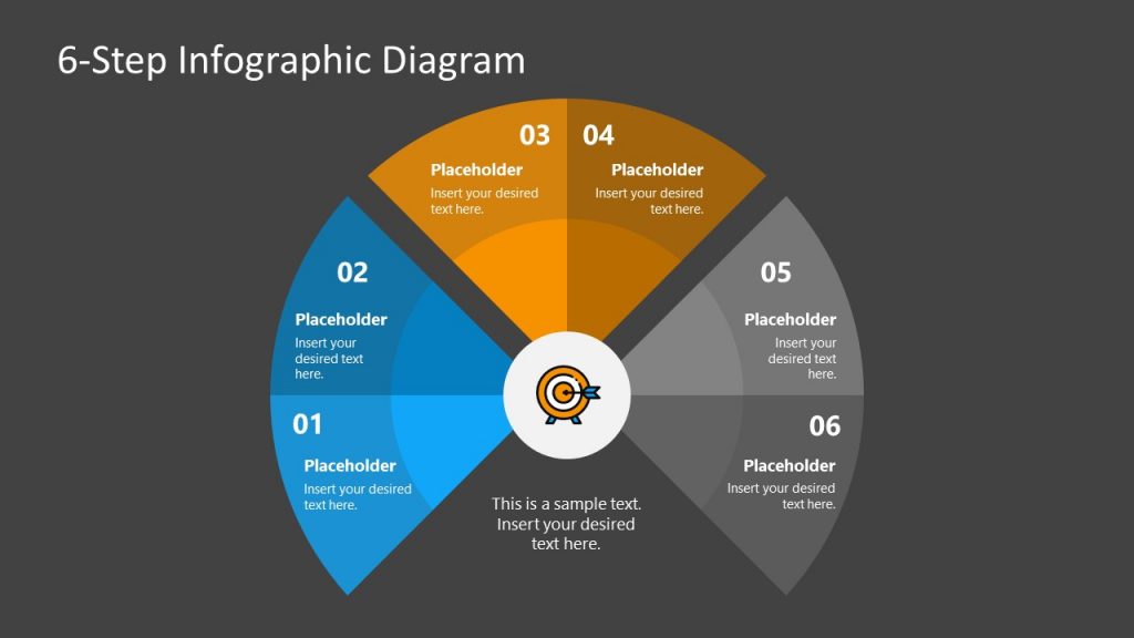 PowerPoint Diagram of 6 Steps Infographics - SlideModel