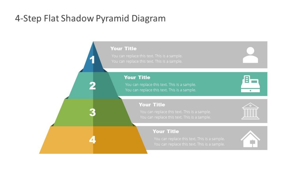 Shadow Pyramid PowerPoint Step 2 - SlideModel